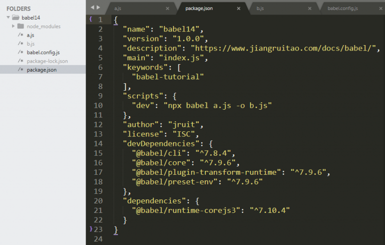 @babel/plugin-transform-runtime(二) - 姜瑞涛的官方网站 @babel/plugin-transform-runtime(二) - 姜瑞涛的官方网站